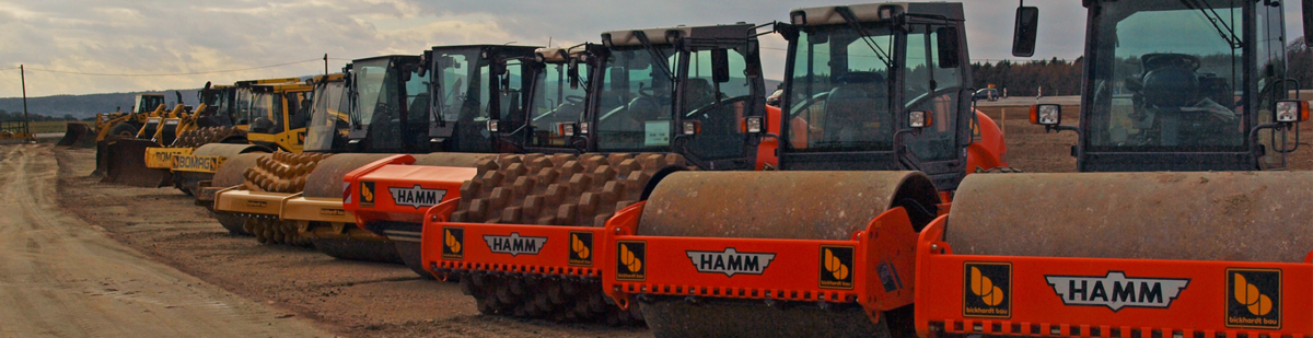Maschinentechnische Abteilung | Bickhardt Bau Aktiengesellschaft